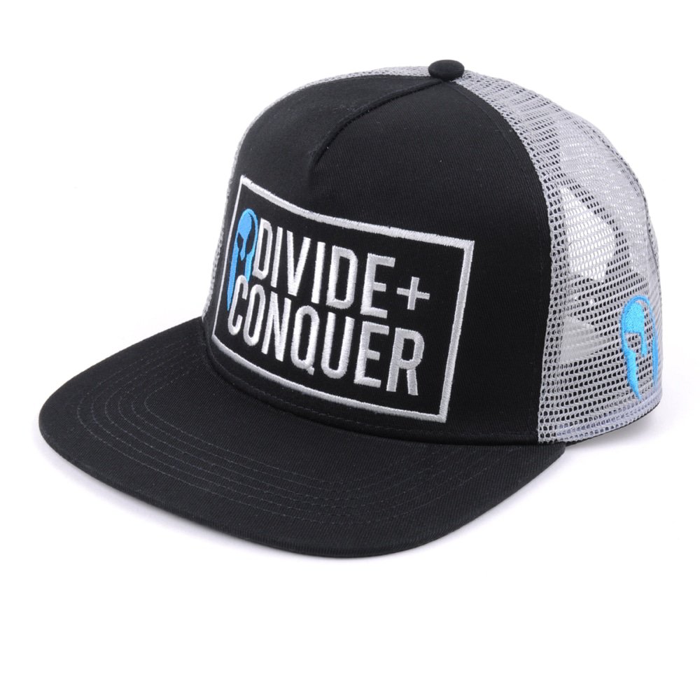 Embroidery Logo Black Trucker Cap Mesh Hat Embroidery Logo Black Trucker Cap Mesh Hat